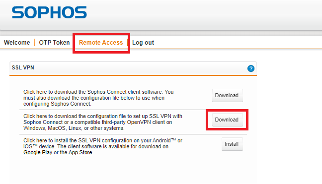 New Sophos Connect Setup Guide for Windows – Atlantic Packaging